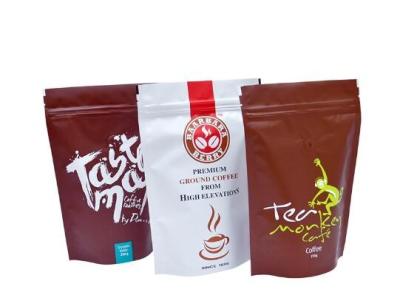 China Custom Printed Standup Aluminum Foil Laminated Biodegradable Air Tight Bags for Food 20-200 Micron for sale