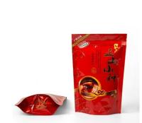 China Custom Printed Aluminum Foil Stand Up Pouch Resealable Plastic Bags for Tea Packaging 10000 Pieces MOQ for sale