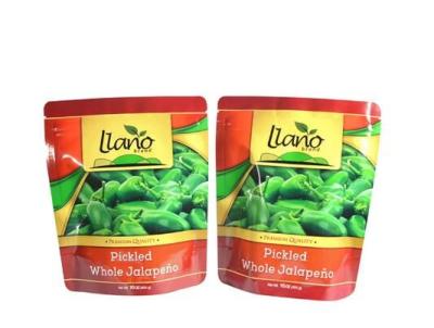China Biodegradable tea packaging heat seal aluminum foil bag with zip close for sale