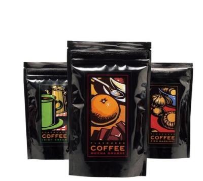 China Custom Printed Stand Up Zipper Pouch 9 Color Aluminum Foil Mylar Bag Food Packaging for sale