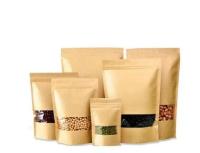 China Custom Printed Aluminum Foil Kraft Paper Coffee Bag with Valve Zipper Side Gusset 10000pcs MOQ for sale