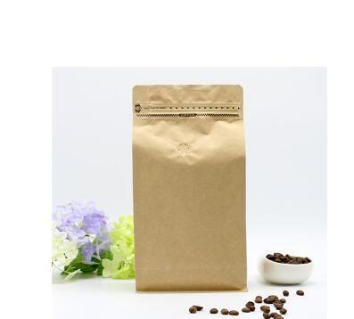 China Kraft Paper Stand Up Pouch with Zipper Aluminum Foil Lined Pet Food Bag Custom Size for sale