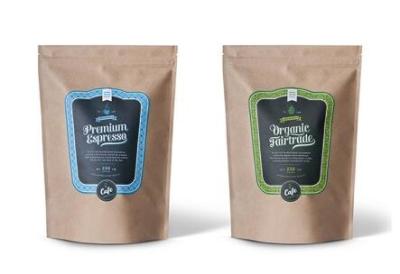 China Food Grade Resealable Kraft Zipper Paper Bags for Tea Coffee Packing with Bottom Gusset Custom Size for sale