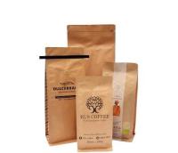 China Wholesale Kraft Paper Stand Up Pouches for Food Packaging Custom Size 9 Color Printing for sale