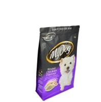 China Food Grade Custom Printed Four Side Sealed Aluminum Foil Cat Food Packaging Bag 10000pcs MOQ for sale