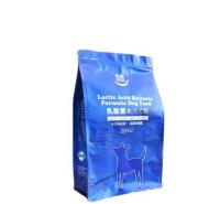 China Custom Stand Up Dog Food Packaging Bag with Tear Off Slider Seal 1kg 200micron for sale