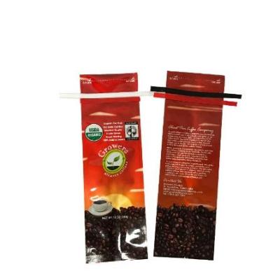 China Custom Eight Side Sealing Flat Bottom Bag Gravure Printing Coffee Square Bottom Biscuit Food Packaging 20-200 Micron for sale