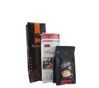 China Custom Aluminum Foil Coffee Bags with Zipper 8 Side Seal Food Grade 20-200 Micron for sale