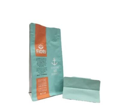 China Recyclable Aluminum Foil Zipper Pouch Coffee Packaging Bags with Valve Custom Size for sale