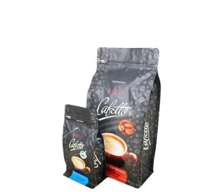 China Recyclable Aluminum Foil Zipper Seal Coffee Food Packaging Bags Custom Size 20-200 Micron for sale