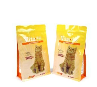 China Custom Printed Aluminum Foil Pet Food Packaging Bags 20-200 Micron for Dog and Cat Food for sale