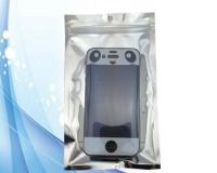 China Custom Printed Clear Window Aluminum Foil Plastic Bag for Cell Phone Case Packaging 10000 Pcs MOQ for sale