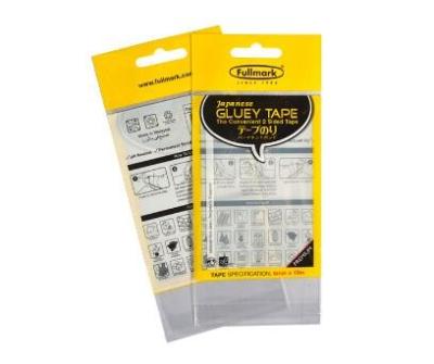 China Plastic hanger cosmetic packaging PP bags/opp header bag with self adhesive for sale