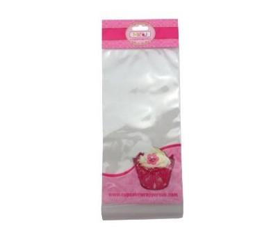 China Custom OPP Self Adhesive Poly Brush Packaging Bags with Hanging Header 10000 Pieces MOQ for sale