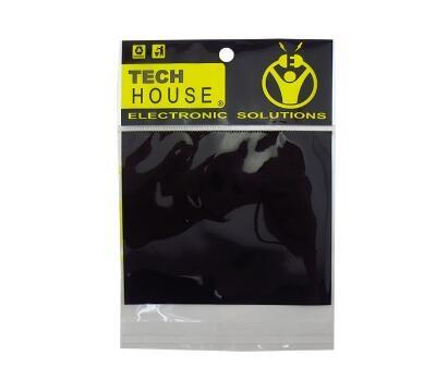 China PE Header Hanging Hole Plastic Bag with Custom Printing & Self Adhesive Strip for sale