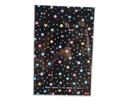 China Matt black design plastic pouch opp material plastic k pakaging bag for sale