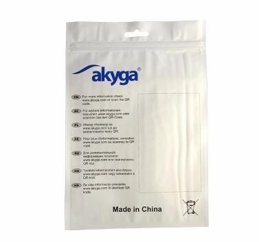 China Packaging Poly  PO Material zipper plastic bags Plastic OPP Seal Pouch with header for sale