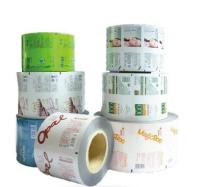 China Food Grade Printing Plastic Roll Film for Popsicle Wrapper Ice Cream Packaging 20-200 Micron for sale