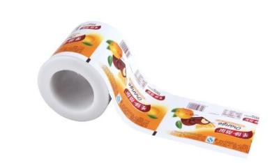 China flexible printed laminating food grade cookie packaging plastic roll film for sale