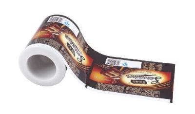 China Custom Printed Snack PE Food Packaging Roll Film 20-200 Micron Thickness for sale