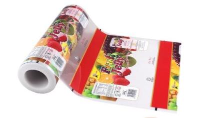 China Food Grade Gravure Printing Laminated Film Roll PE/PET Custom Size 20-200micron for sale