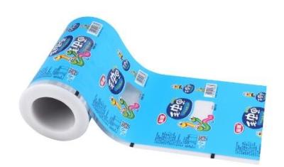 China Custom Printed PE Plastic Film Roll for Food Packaging Laminating 20-200 Micron for sale