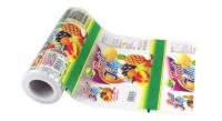 China Custom Printed Food Wrapping Plastic Roll Film PE/PET 20-200 Micron OEM for sale