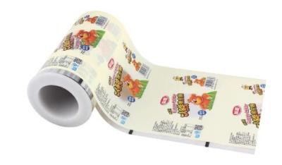 China Custom Printed Laminated Food Grade Plastic Film Roll for Soup Base Powder 20-200 Micron for sale