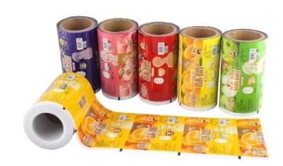 China Food Grade PET Metalized Roll Film for Snack Packaging 20-200 Micron Custom Size for sale