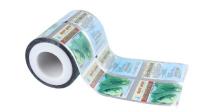 China Food Packaging Aluminum Laminated Plastic Roll Film 20-200 Micron Custom Size for sale