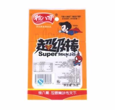 China Custom design and color printing plastic snack plsatic packaging bag for sale