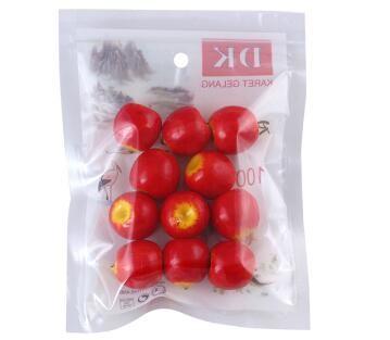China 3 Sides Heat Seal OPP Laminated Food Packaging Bags with Tear Notch Custom Size 20-200 Micron for sale