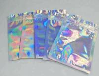 China Custom Holographic Mylar K Seal Bag for Powder 3 Side Seal 20-200 Micron for sale