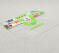 China Custom OPP Fruit Zipper Poly Bags with Air Holes for Strawberry Grape Cherry Tomato Packing for sale