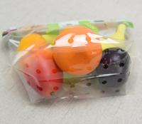 China Custom OPP Fruit Zipper Poly Bags with Air Holes for Strawberry Grape Cherry Tomato Packing for sale