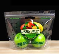 China Custom OPP Zipper Gusset Poly Bags 1kg 5kg for Vegetables and Fruits Packing Eco-Friendly for sale