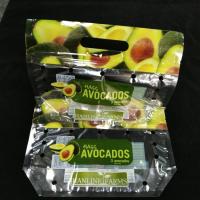 China Custom Printing Recyclable OPP Resealable Zipper Plastic Bags with Punching Hole for Fruit Packing for sale