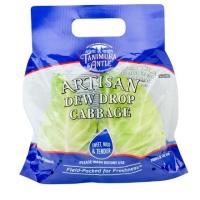 China Custom 8 Color Printed OPP Reusable Zip Lock Vegetable Packaging Bag with Holes for sale