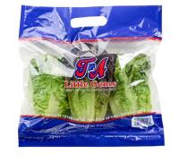 China Custom 8 Color Printed OPP Reusable Zip Lock Vegetable Packaging Bag with Holes for sale
