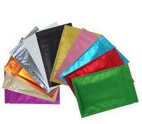 China Custom Logo Child Proof Mylar Aluminum Foil Wrist Band Necklace Packing Bag 20-200 Micron for sale