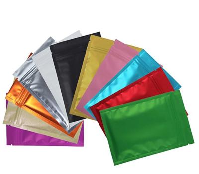 China Custom Logo Child Proof Mylar Aluminum Foil Wrist Band Necklace Packing Bag 20-200 Micron for sale