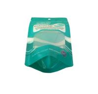 China Custom Stand Up Plastic Zipper Pouch 250g Food Grade Biodegradable Bag with 10 Color Printing for sale