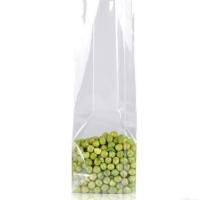 China Transparent OPP Plastic Side Gusset Square Bottom Poly Bag 20-200 Micron for Candy Packing for sale
