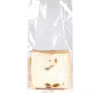 China Transparent OPP Plastic Side Gusset Square Bottom Poly Bag 20-200 Micron for Candy Packing for sale