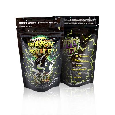 China Custom Printed Mylar Smell Proof Bags OPP Plastic Pouches for Electronic Components 0.02mm for sale