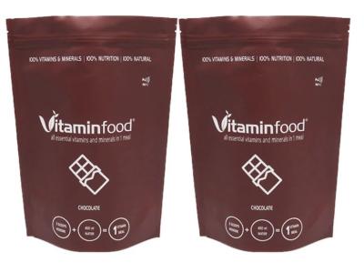 China Custom Printed Candy Bags Kraft Paper Stand Up Pouch 100mm x 200mm with Logo for sale