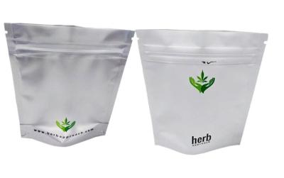 China custom printed stand up doypack herbal maylar packaging bag stand up herbal zipper bag for sale