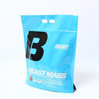 China Custom Large Aluminum Foil Mylar Pouches with Die Cut Handle 20-200 Micron for sale