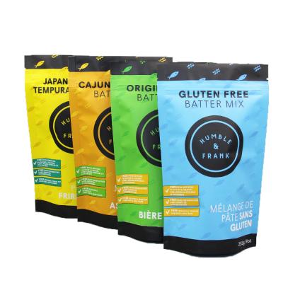 China Custom Printed Plastic k Bag,Resealable Grip Seal Zipper bag for sale