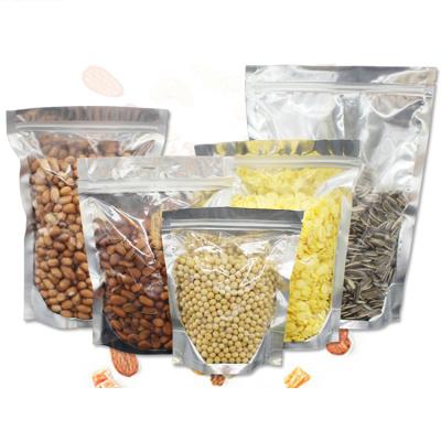 China 3 Sides Heat Sealed K Top Foil Lined Food Grade Plastic Packaging Bags for Beef Jerky 10000 Pcs MOQ for sale